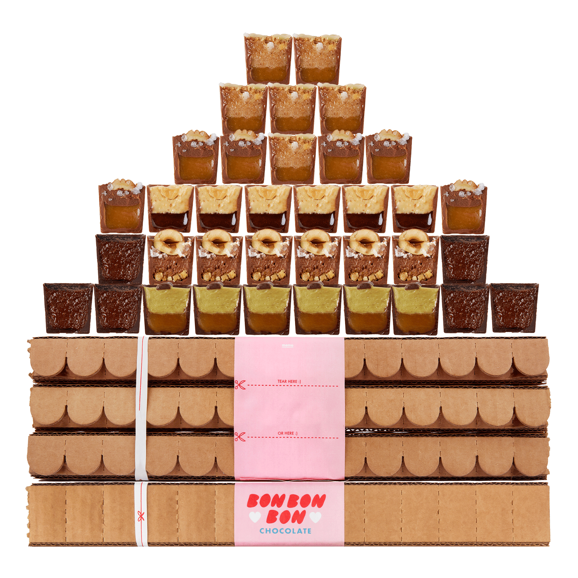 Contains Nuts Box of Bons – Bon Bon Bon