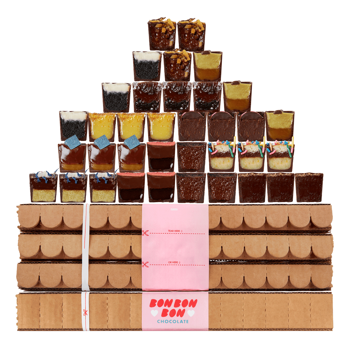 Dark Chocolate Box of Bons – Bon Bon Bon