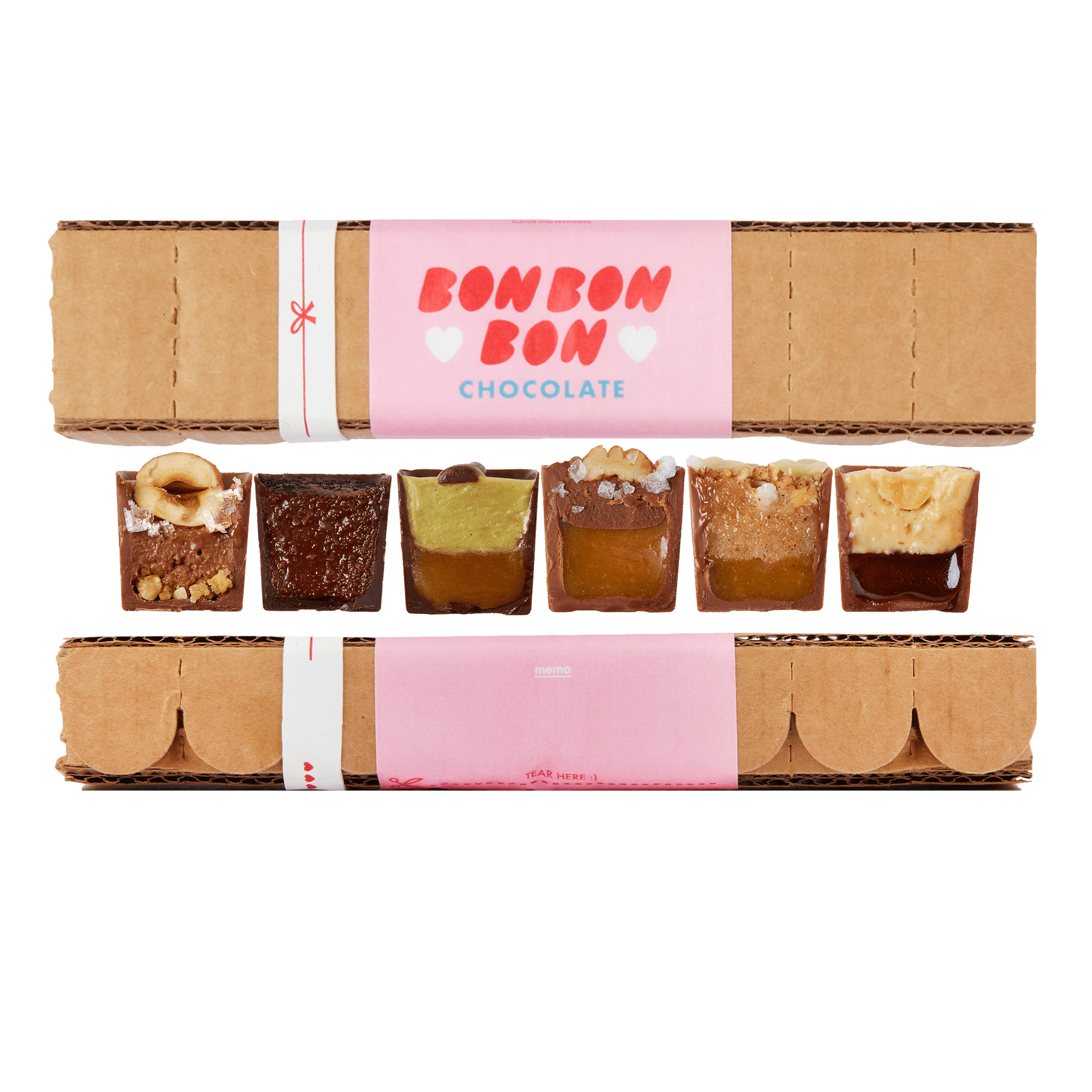 Contains Nuts Box of Bons – Bon Bon Bon