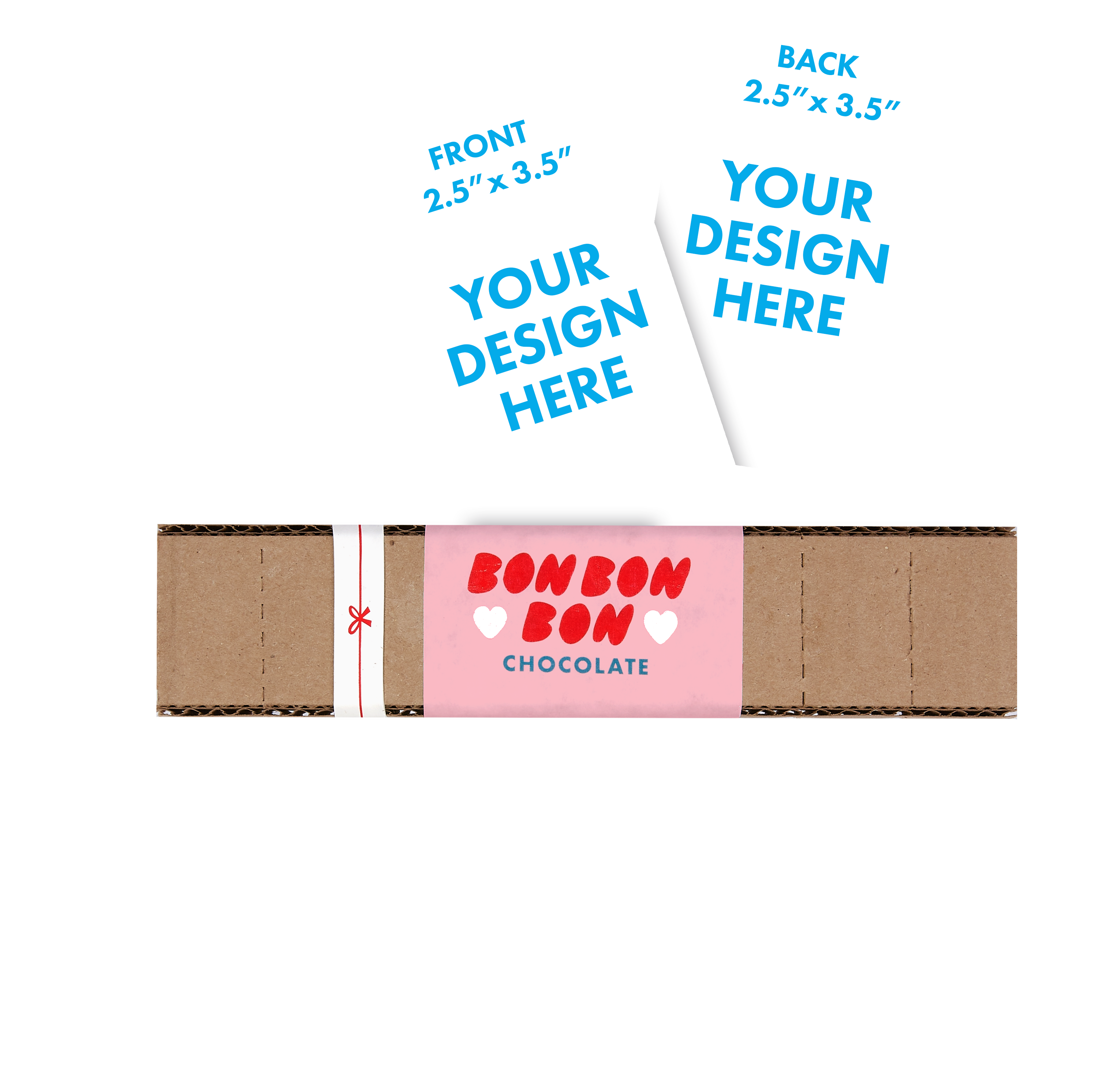 Attach a Custom Designed Card – Bon Bon Bon